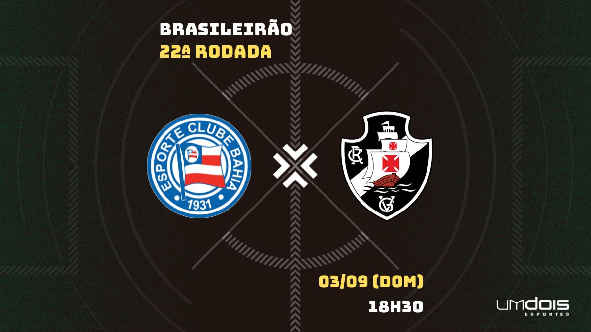 Bahia X Vasco Escalações Prováveis Como Assistir Data E Horário